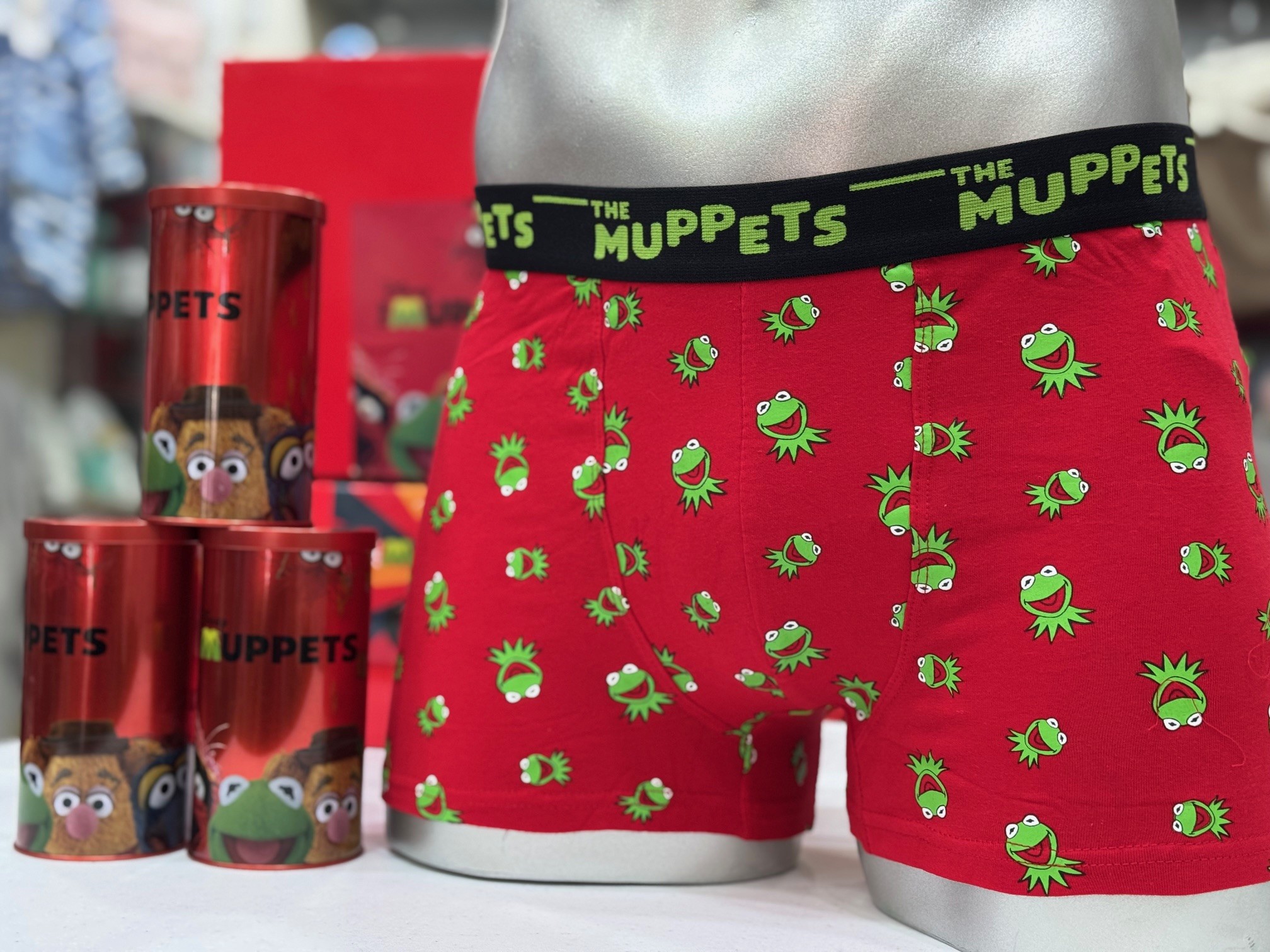 Bóxer DISNEY con Lata Rana Gustavo Rojo